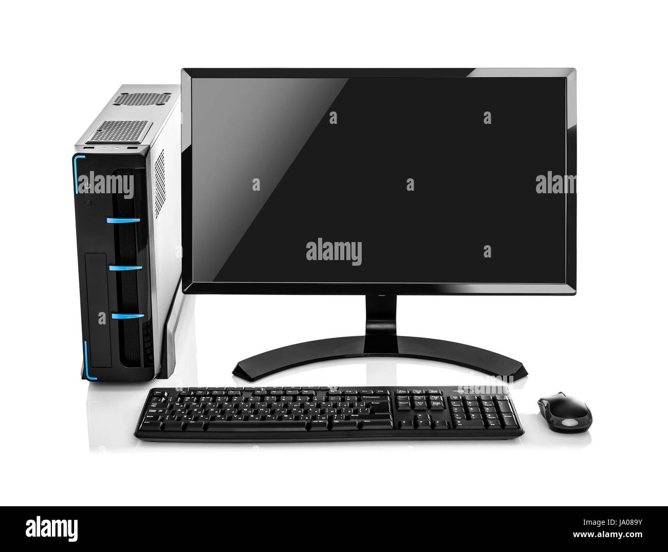 Modern PC computer isolated Stock Photo - Alamy