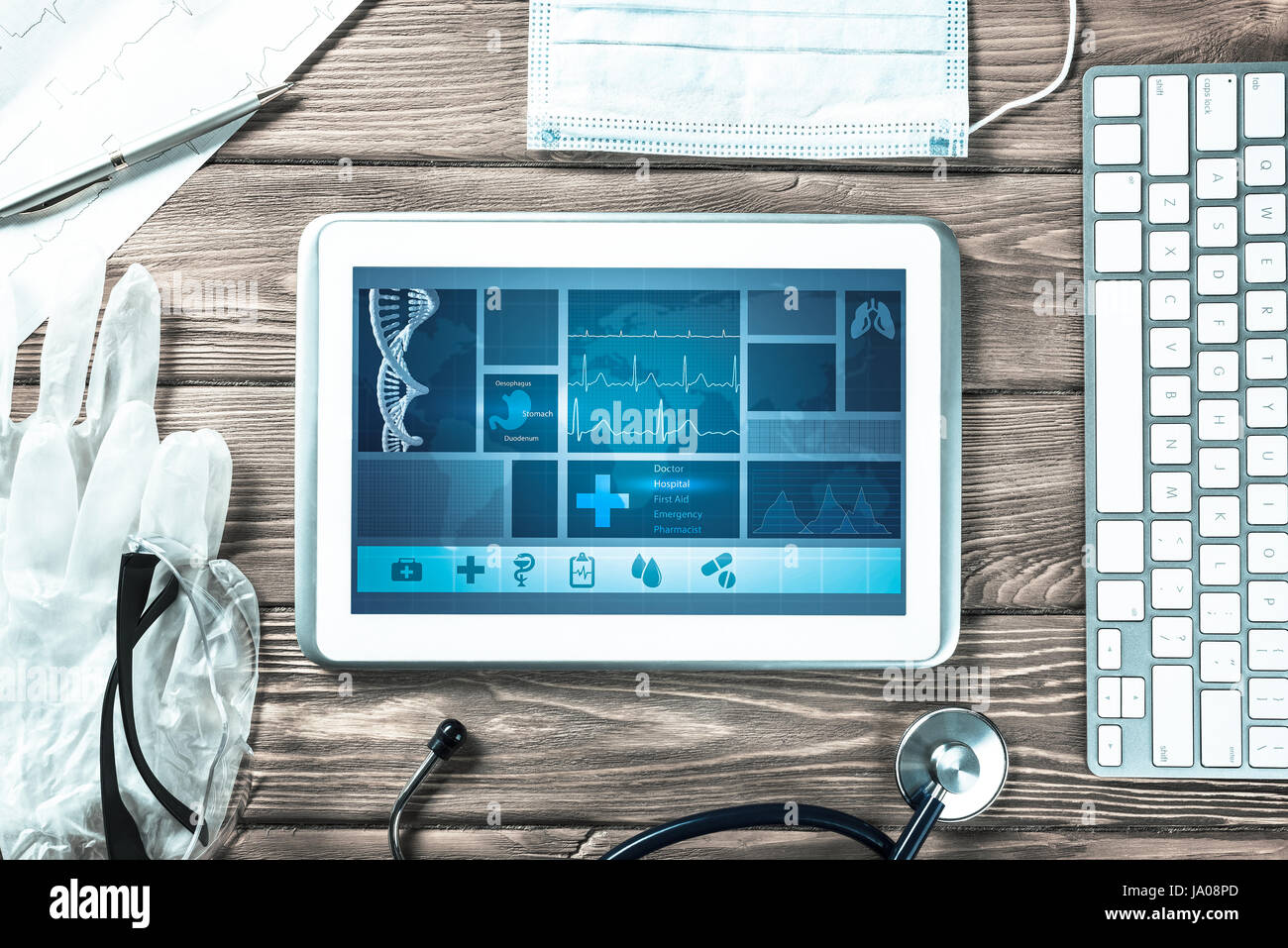 Digital technologies in medicine Stock Photo - Alamy