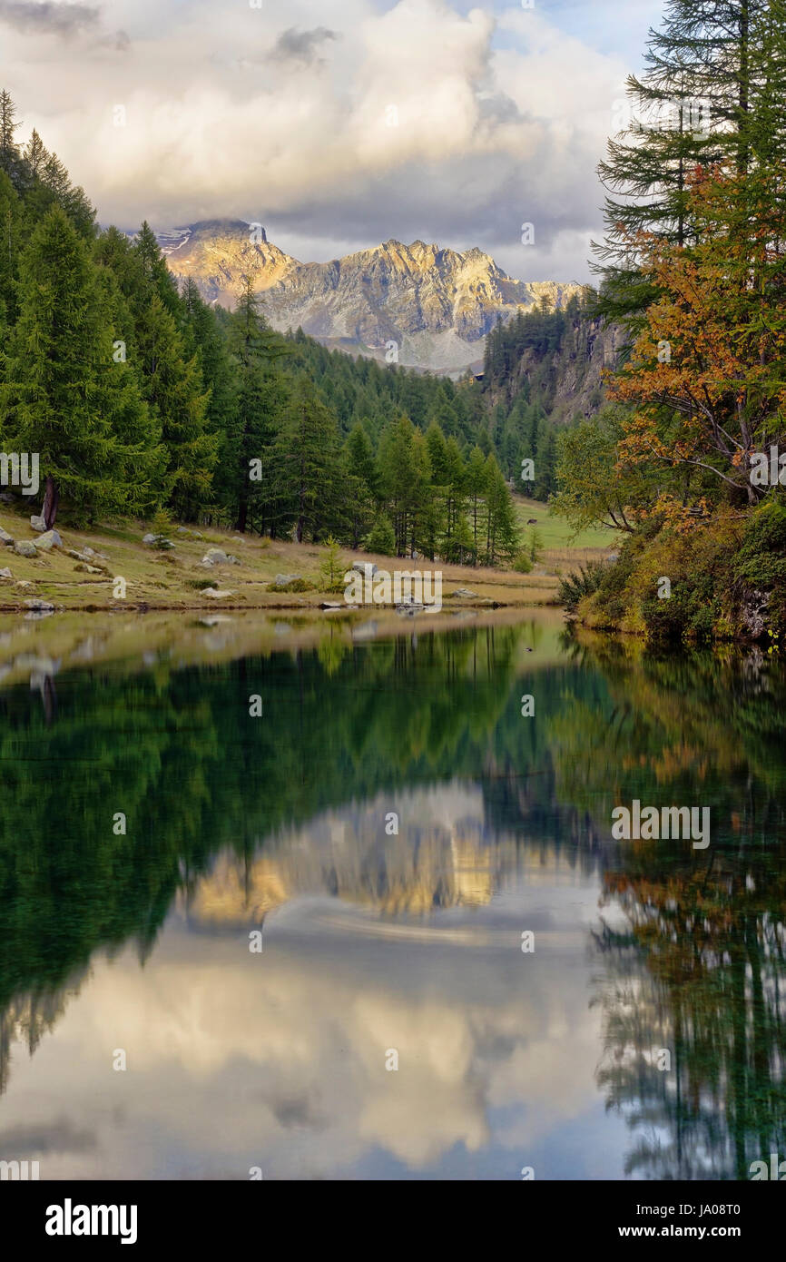 Witches Lake in Alpe Devero, Italy Stock Photo - Alamy
