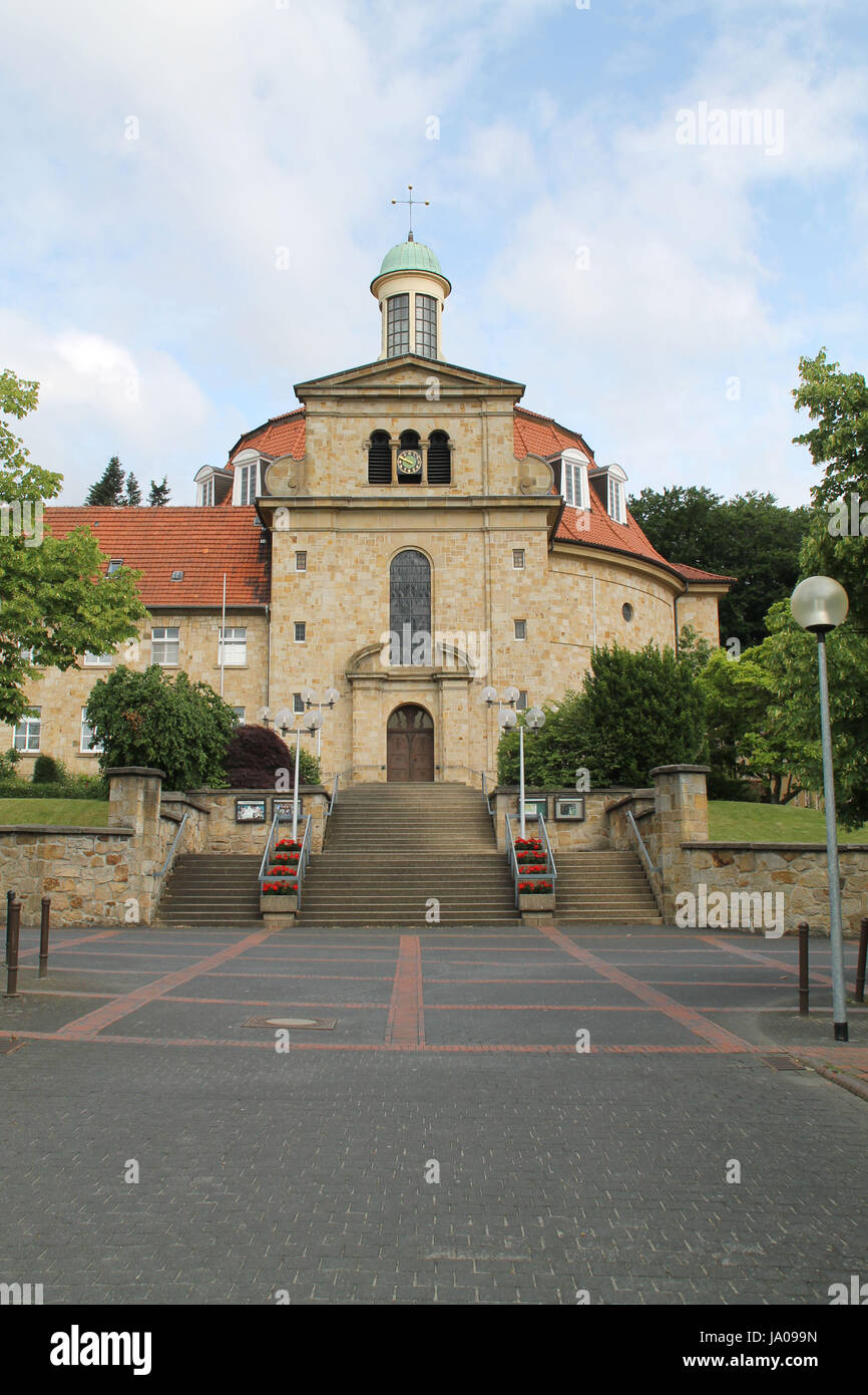 house, building, church, dome, monastery, catholic, convent, house ...