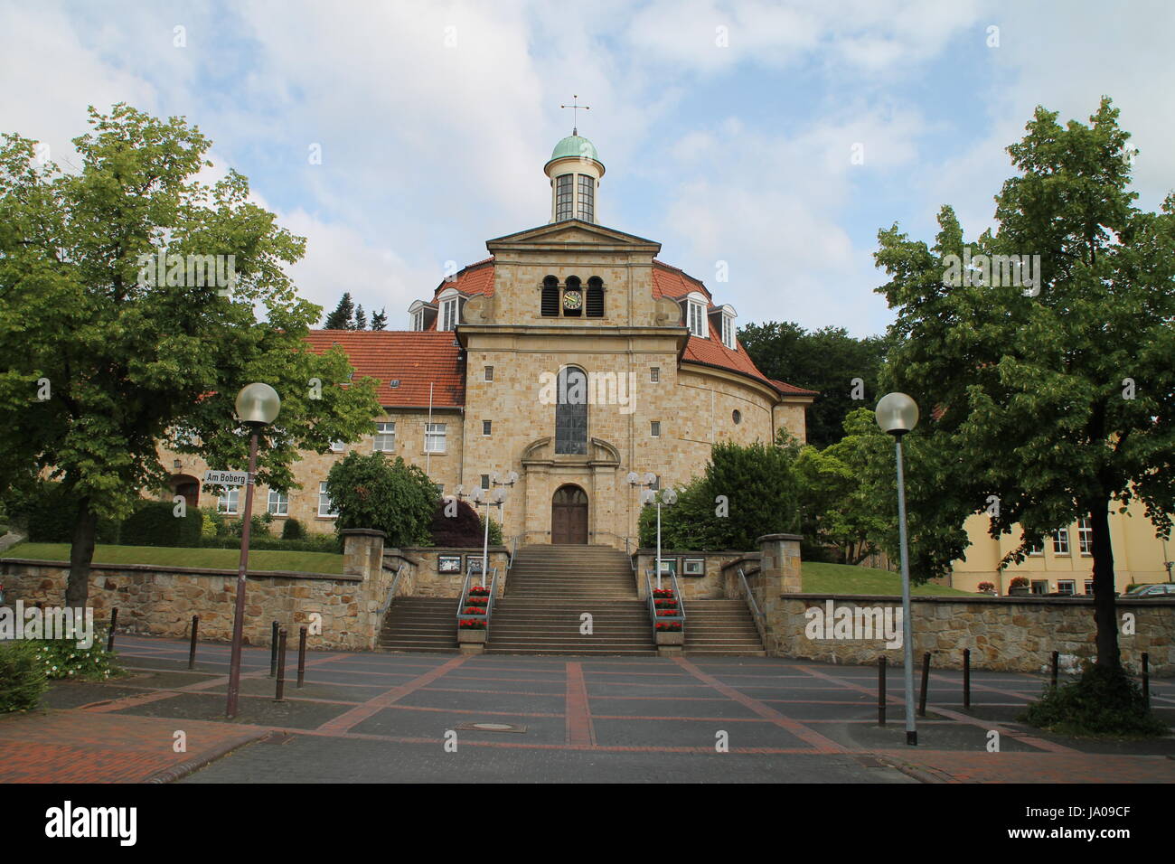 house, building, church, dome, monastery, catholic, convent, house ...