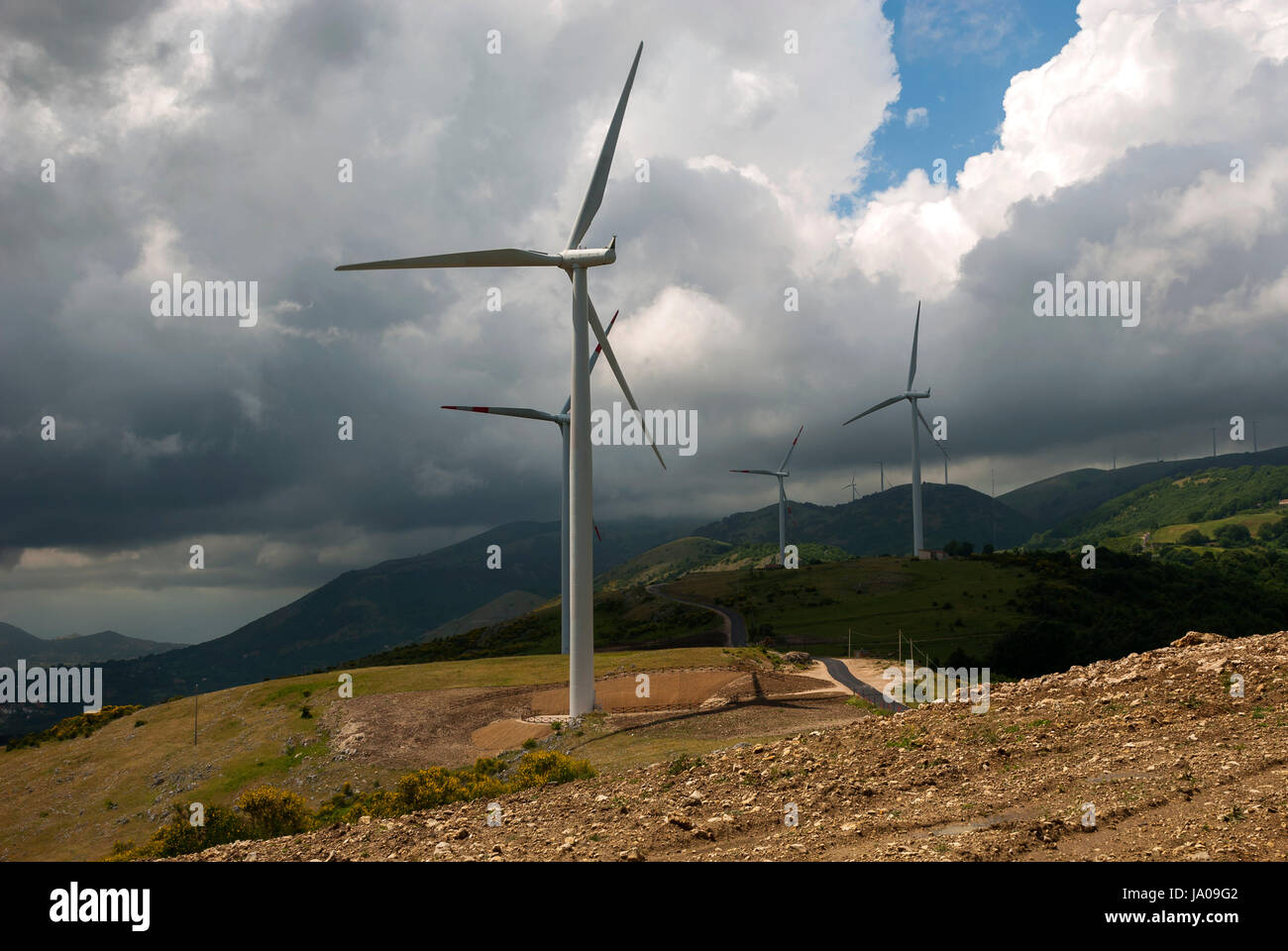 technology, vegetation, landscape, scenery, countryside, nature, wind ...