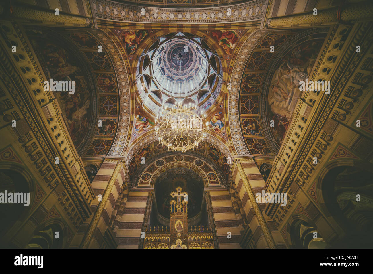 Interior of the church Stock Photo - Alamy