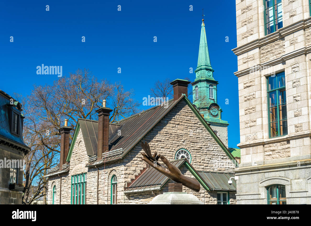 Old quebec city summer hi-res stock photography and images - Alamy