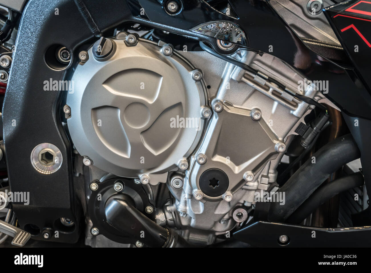 Detail of modern motorcycle hi-res stock photography and images - Alamy