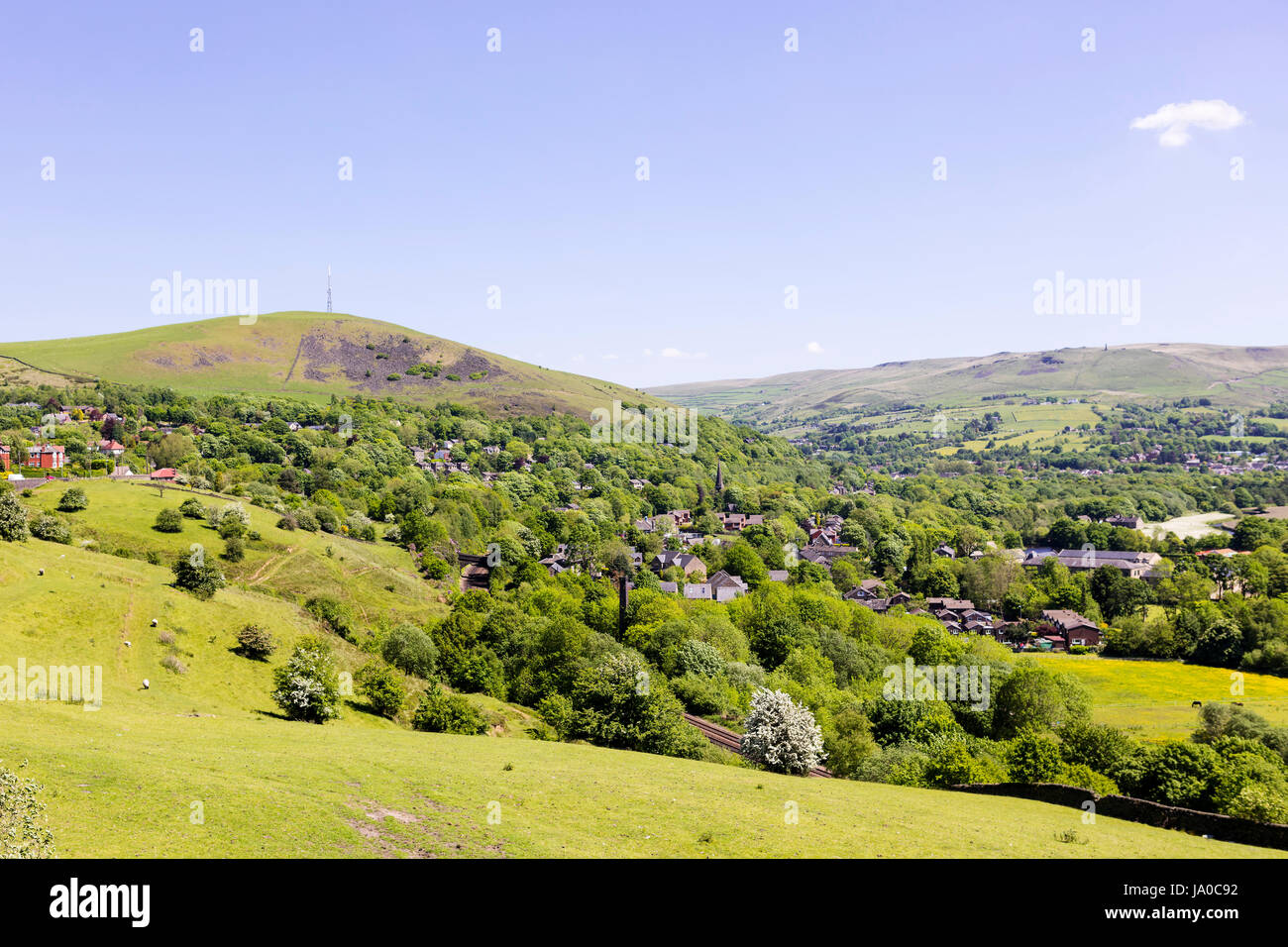 English village north pennines hi-res stock photography and images - Alamy
