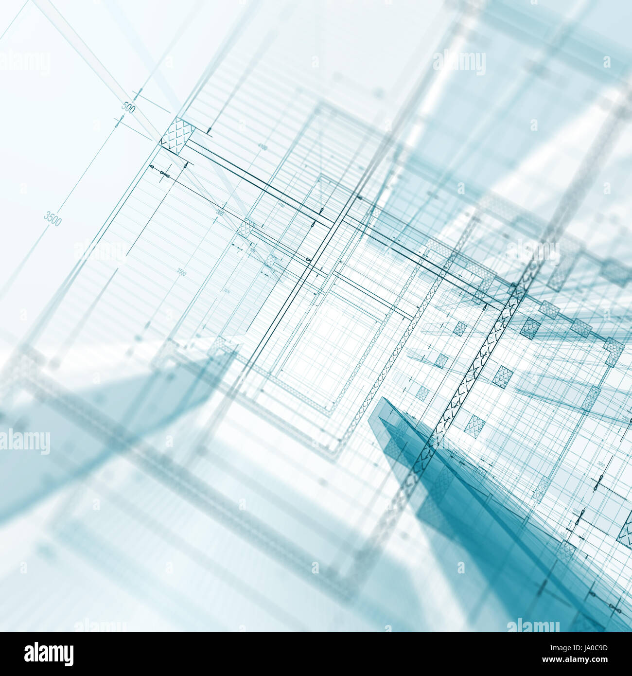 blue, model, design, project, concept, plan, draft, engineering, look ...