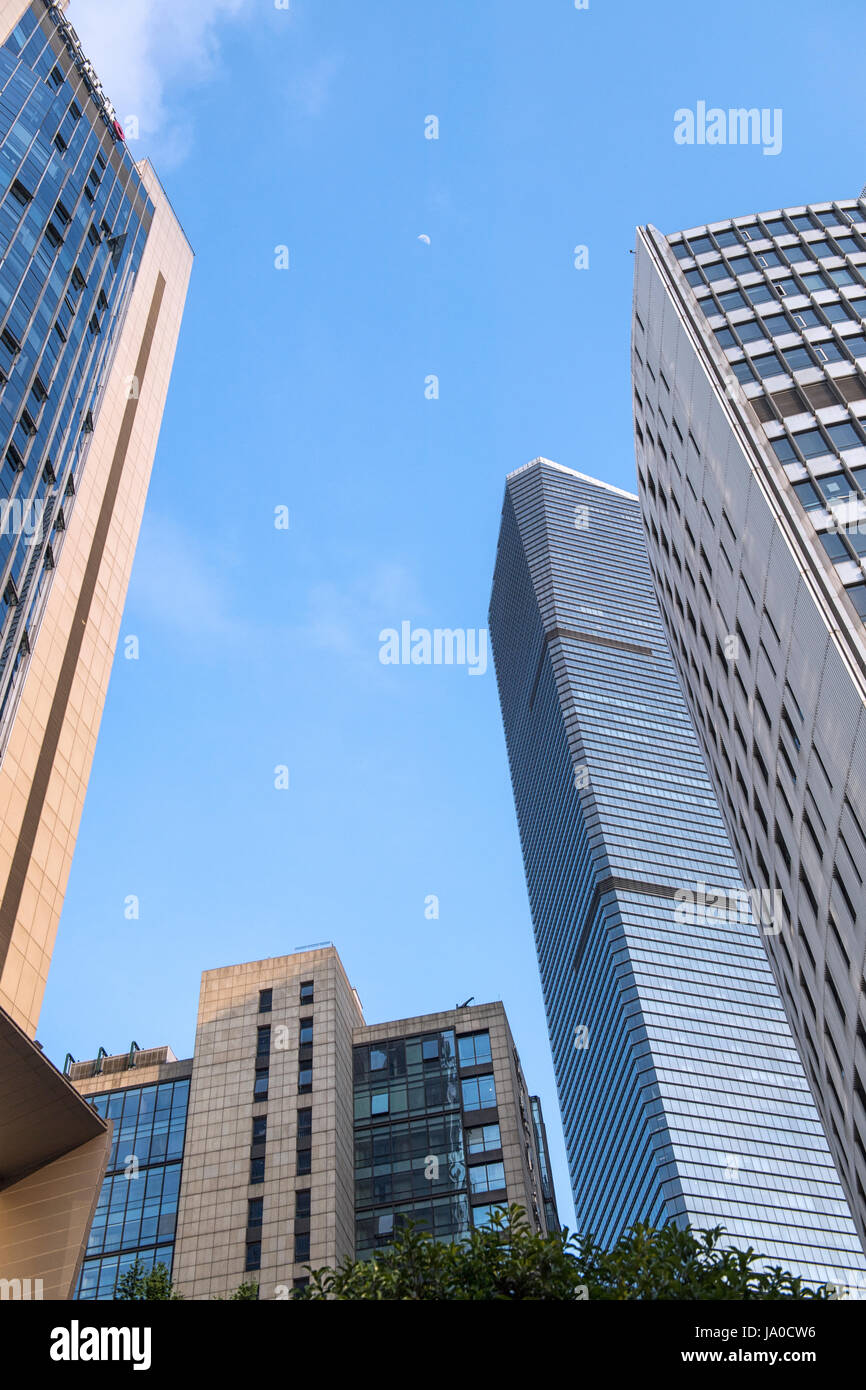 Office buildings in Shanghai, China Stock Photo - Alamy
