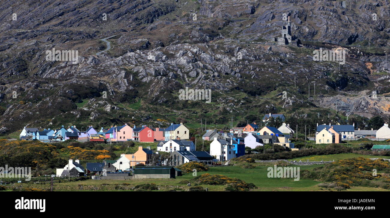 mining town of allihies,beara / ireland Stock Photo - Alamy