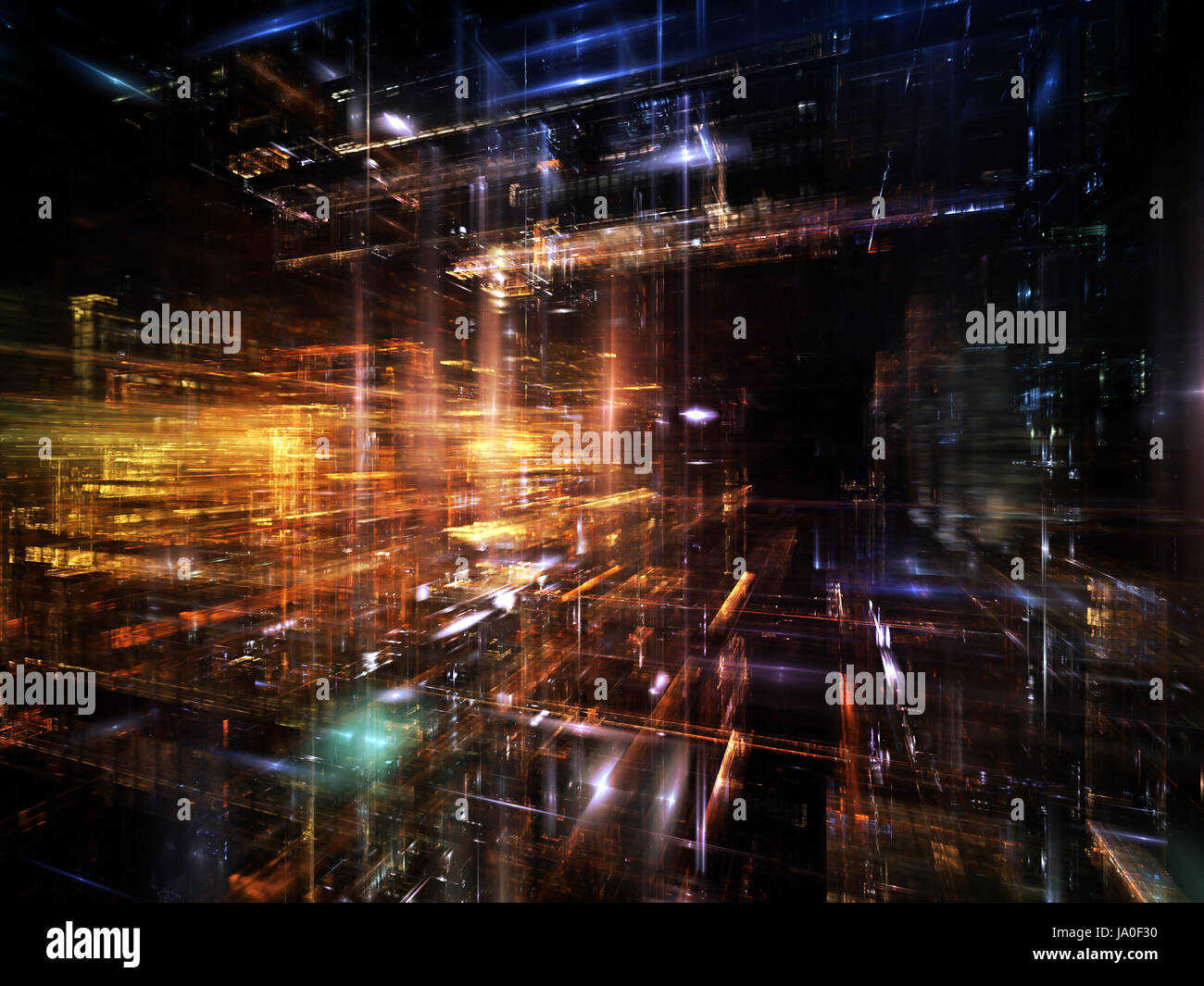 sign, signal, city, town, horizon, space, industrial, science, future ...