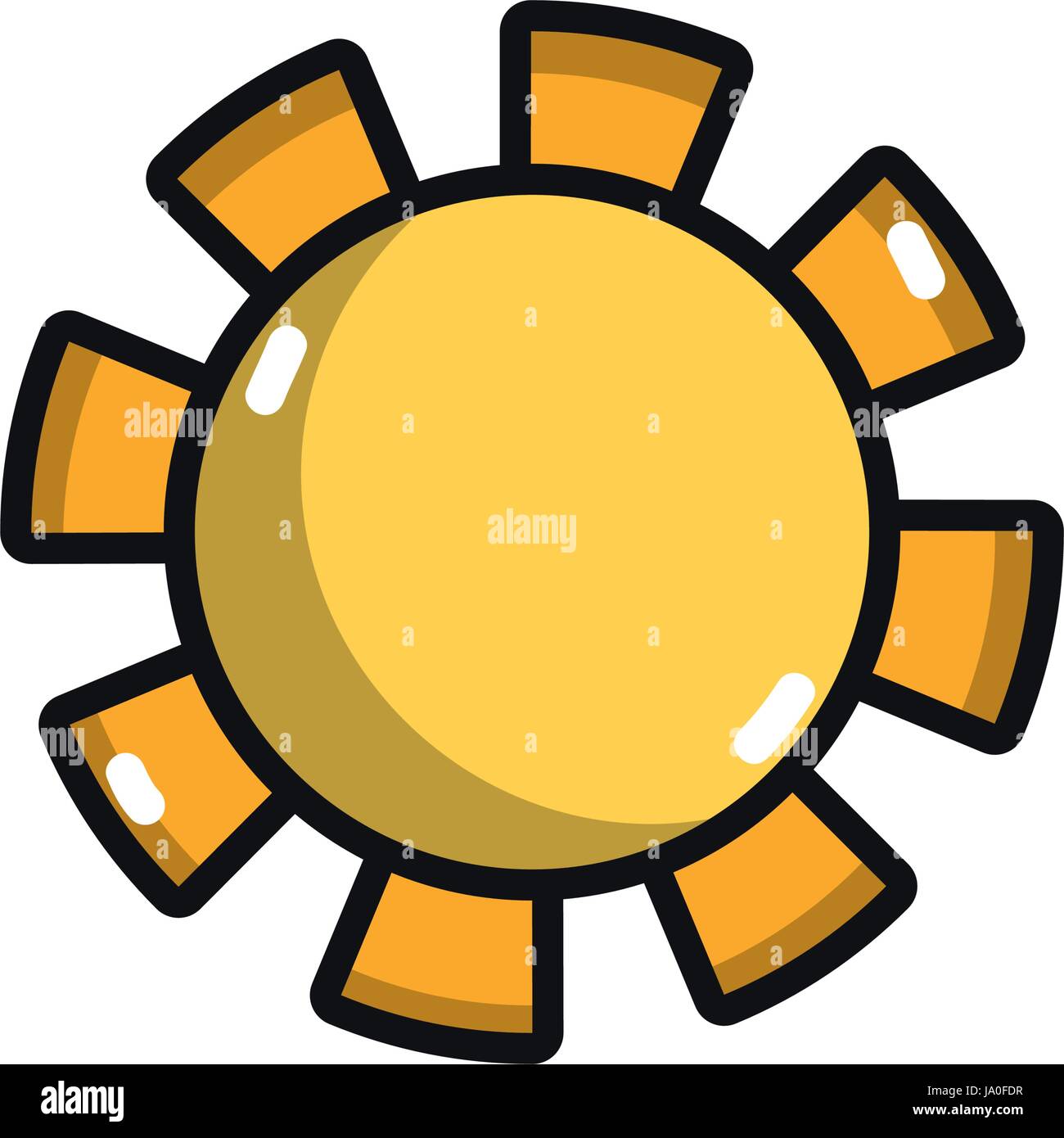nice sun and natural weather of day Stock Vector Image & Art - Alamy