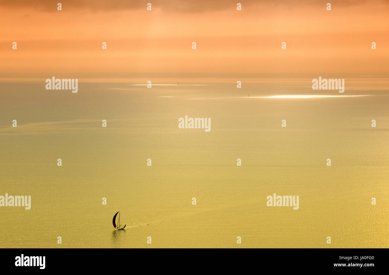 racing, sailing boat, sailboat, race course, salt water, sea, ocean ...