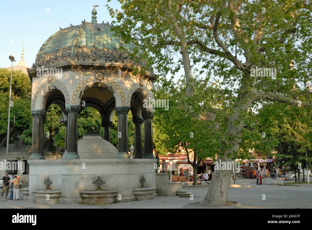 german fountain in istanbul Stock Photo - Alamy