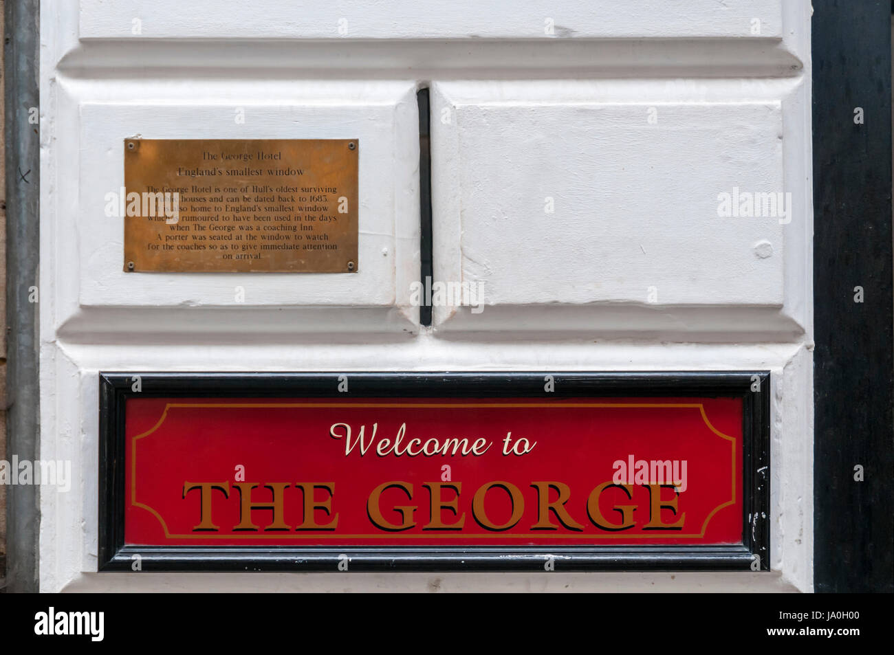 Hull england's smallest window hi-res stock photography and images - Alamy