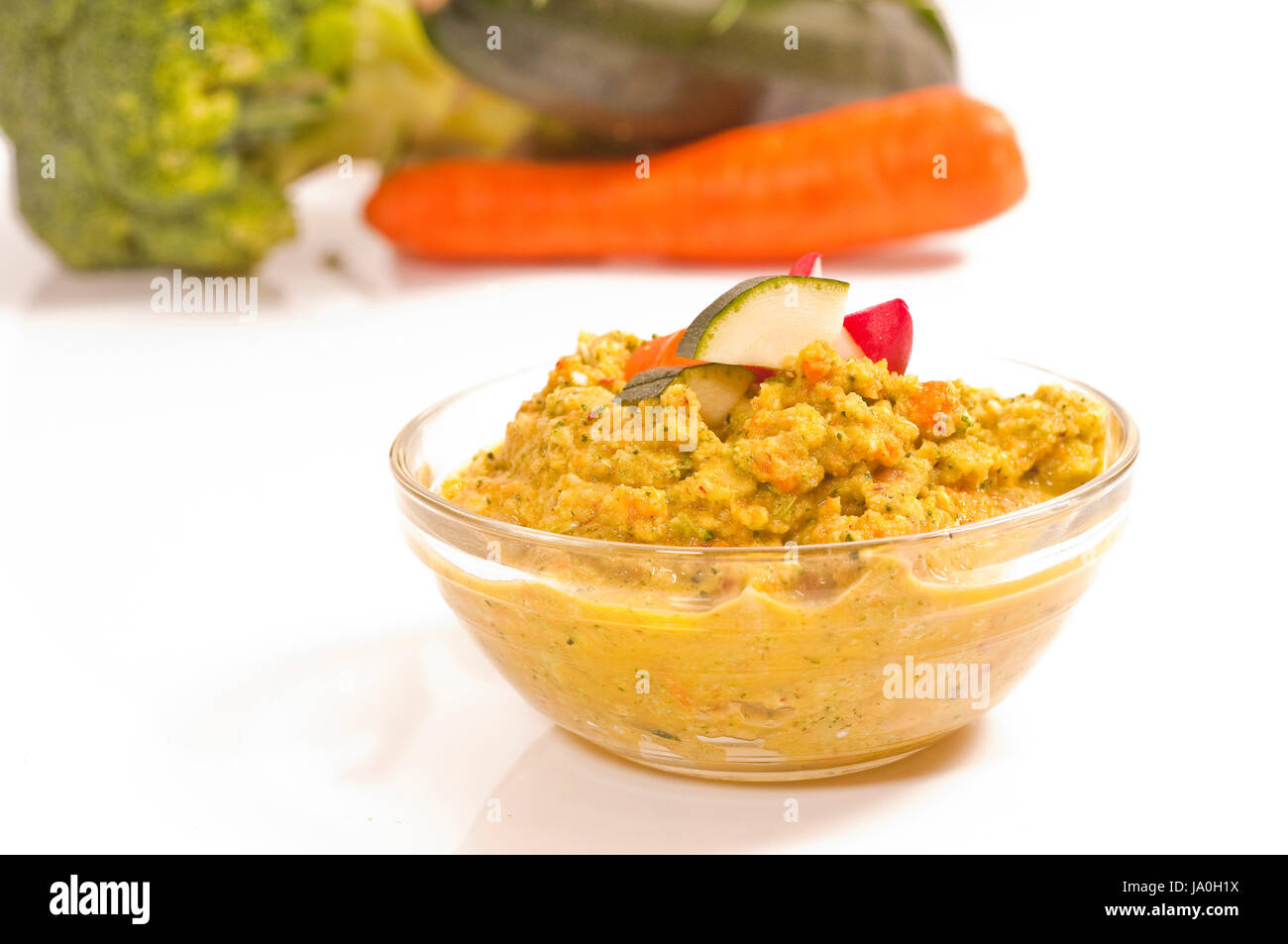 barf in stainless steel bowls Stock Photo - Alamy