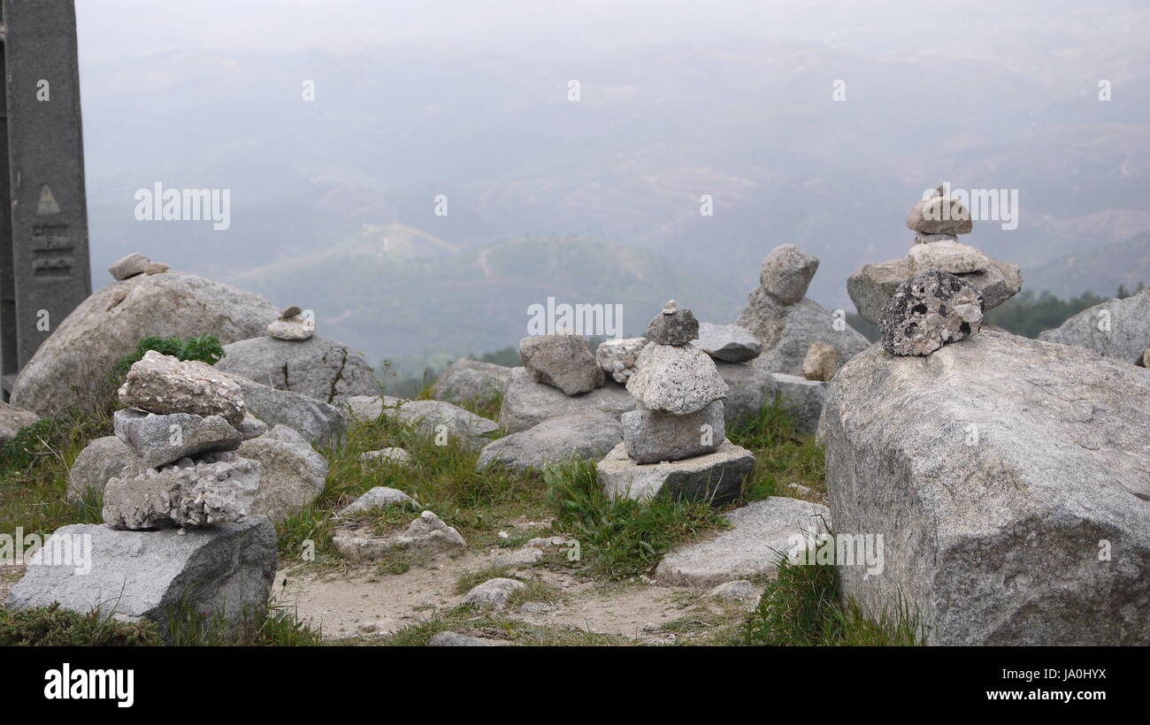 Views from Mount Foia Highest Point in Algarve Stock Photo - Alamy