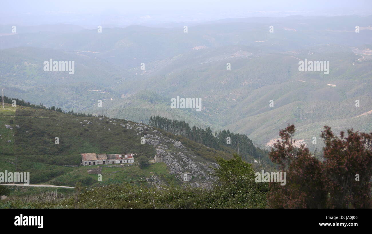 Views from Mount Foia Highest Point in Algarve Stock Photo - Alamy