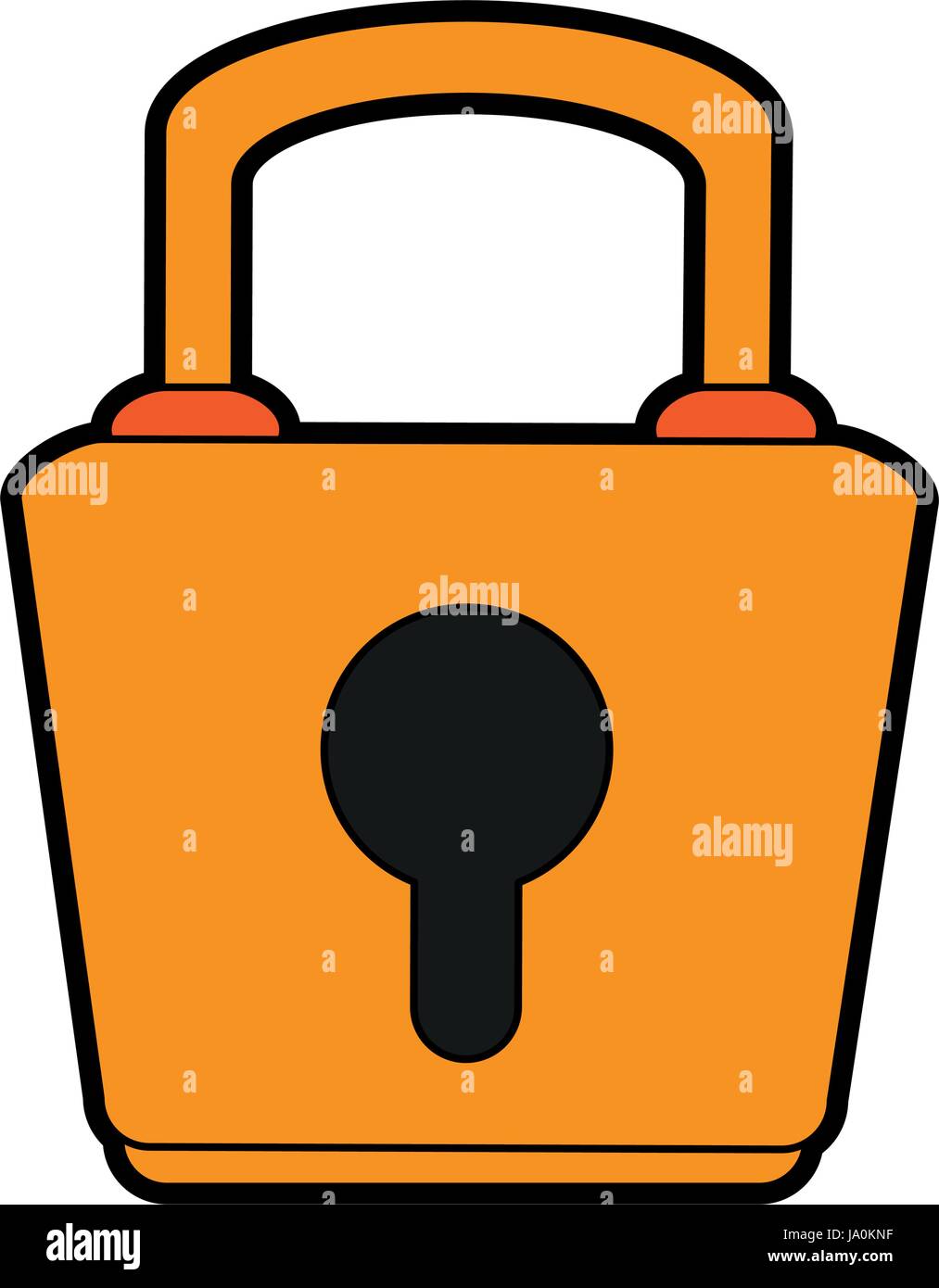 safety lock icon image Stock Vector Image & Art - Alamy
