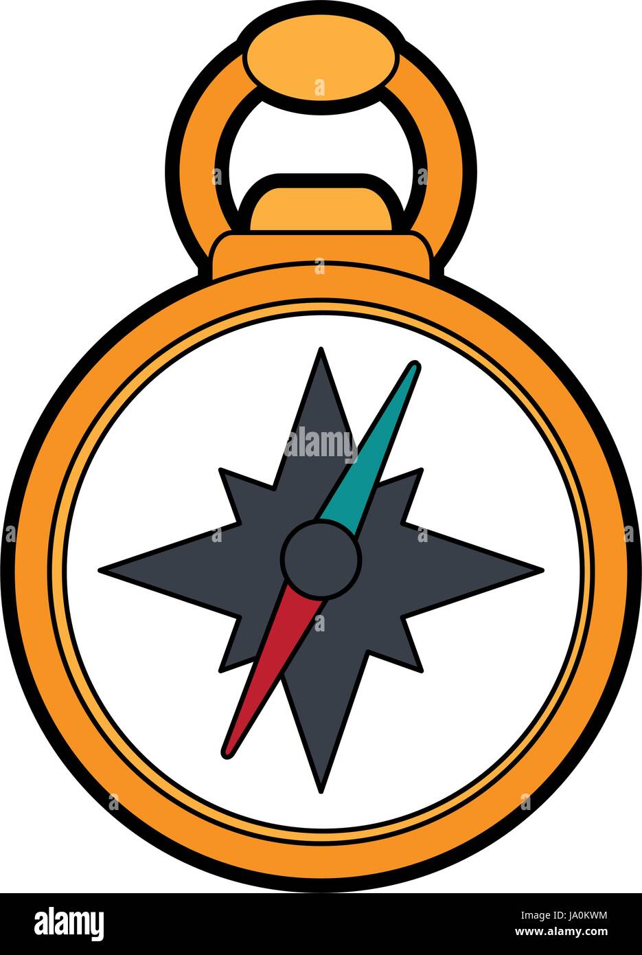 navigation compass icon image Stock Vector Image & Art - Alamy