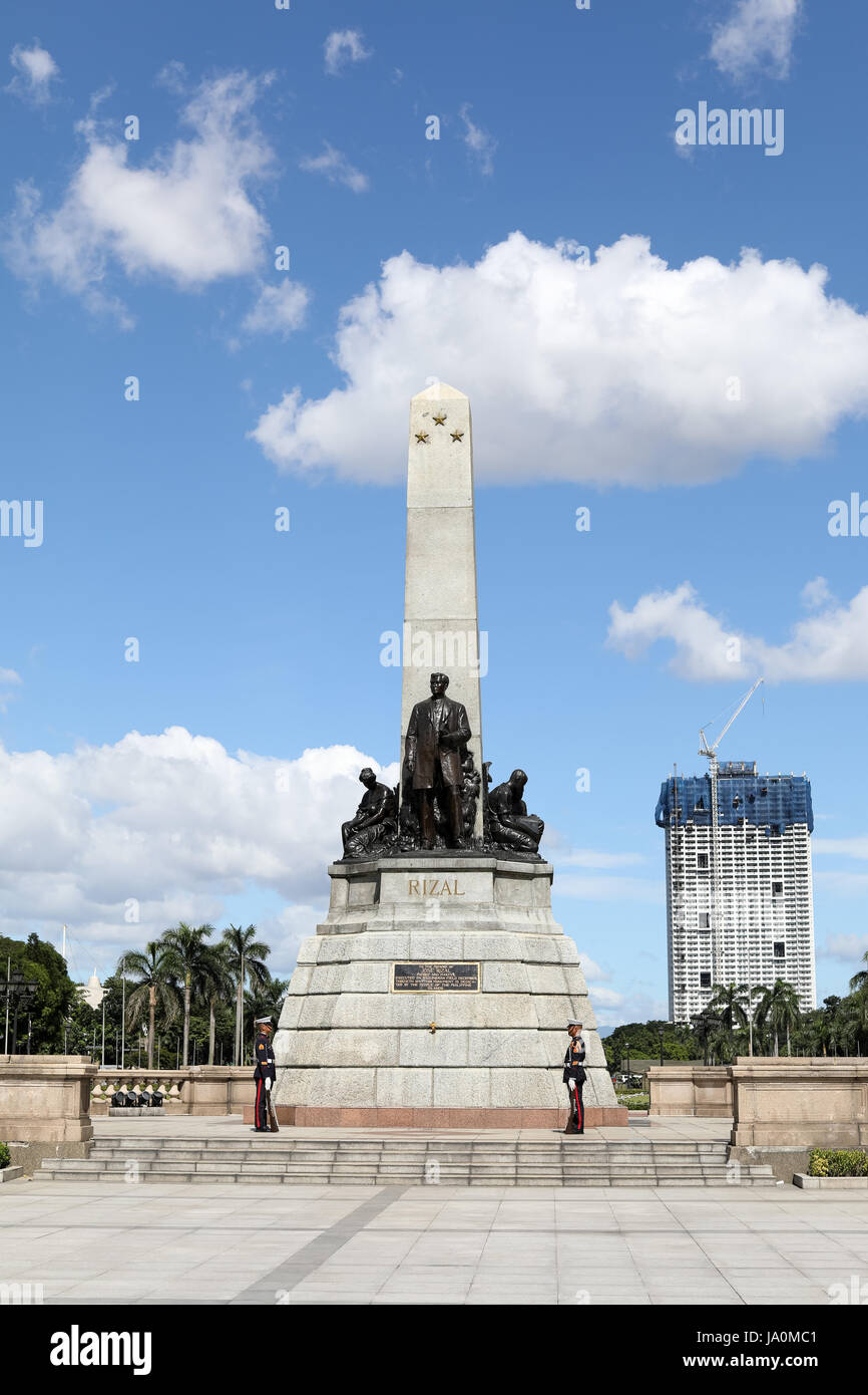 Oct 29, 2016 Monument in memory of Jose Rizal, national hero in Manila ...