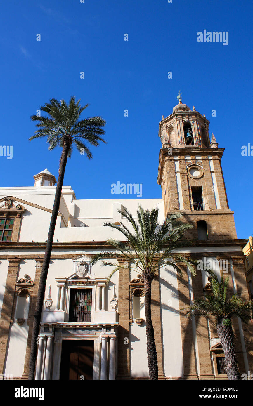 cathedral, spain, andalusia, old, historical, church, dome, baroque ...