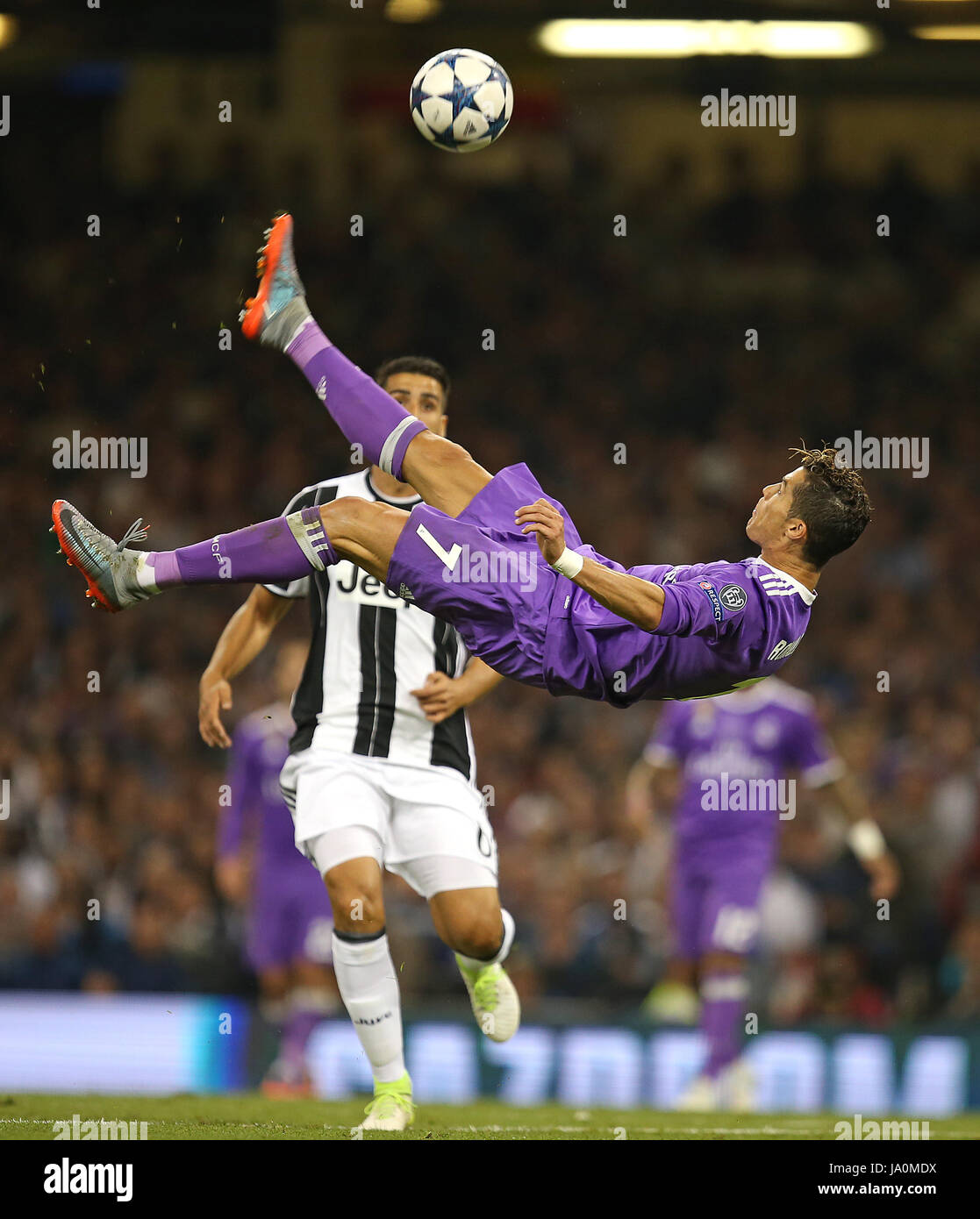 Cristiano ronaldo final 2017 cardiff hi-res stock photography and ...