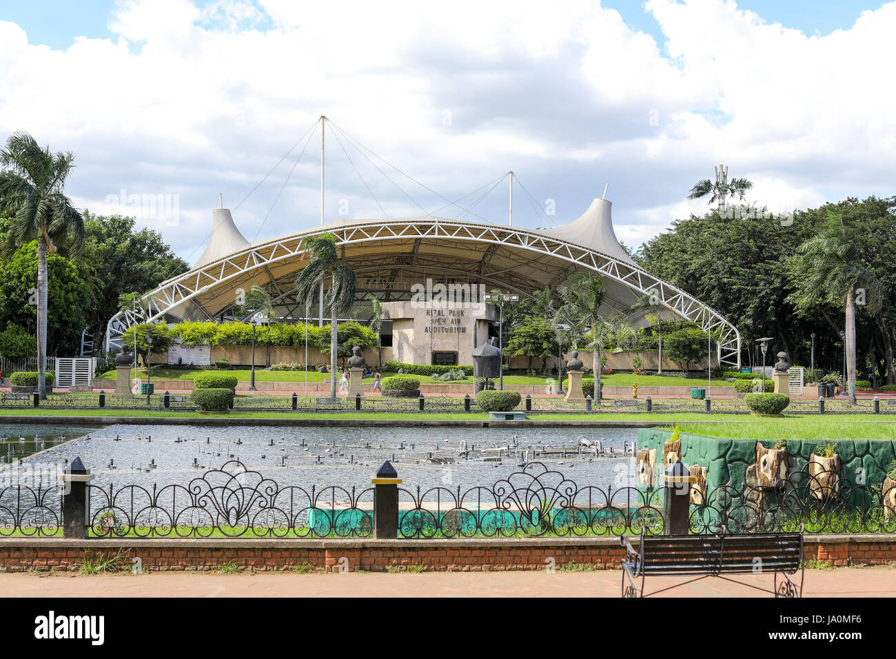 OCT 29, 2016 Rizal Park open air auditorium in Roxas Boulevard, Manila ...