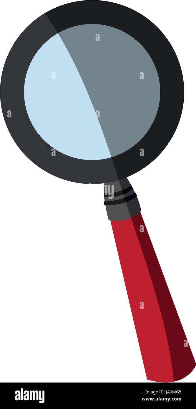 magnifying glass icon image Stock Vector Image & Art - Alamy