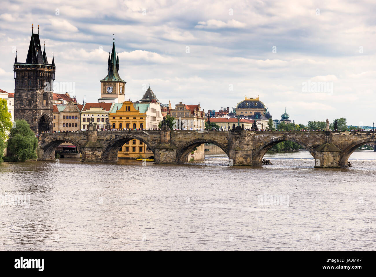 tower, city, town, prague, style of construction, architecture ...