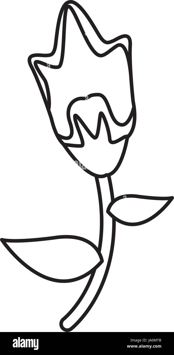 flower bright nature plant spring image Stock Vector Image & Art - Alamy