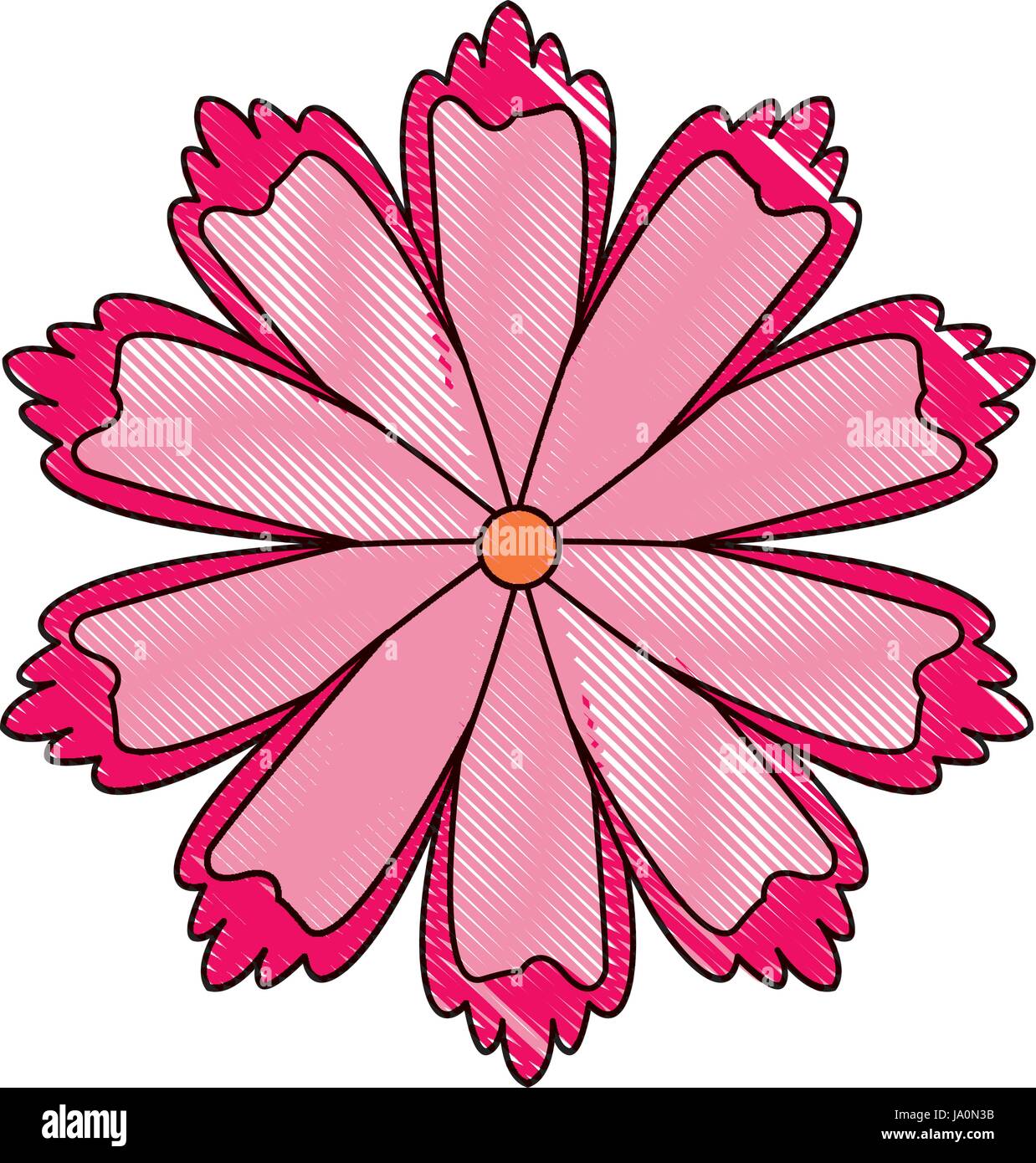 flower bright nature plant spring image Stock Vector Image & Art - Alamy