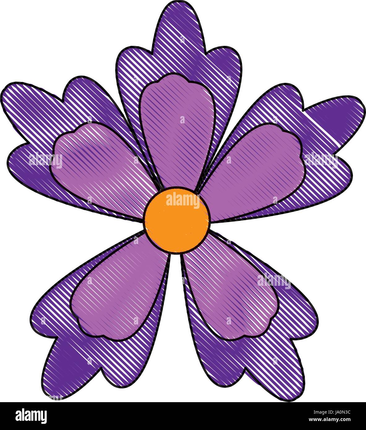 flower bright nature plant spring image Stock Vector Image & Art - Alamy