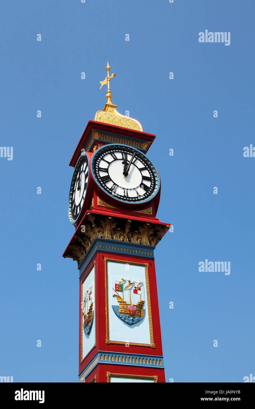 england, jubilee, historical, symbolic, clock, england, relief, queen ...