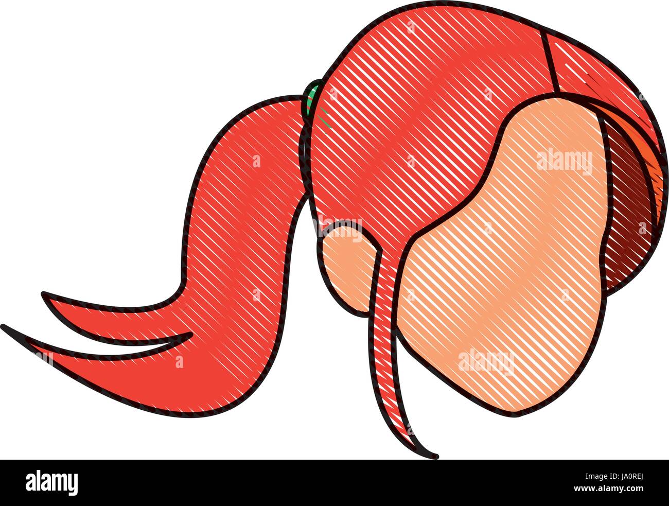 young woman avatar isolated icon Stock Vector Image & Art - Alamy