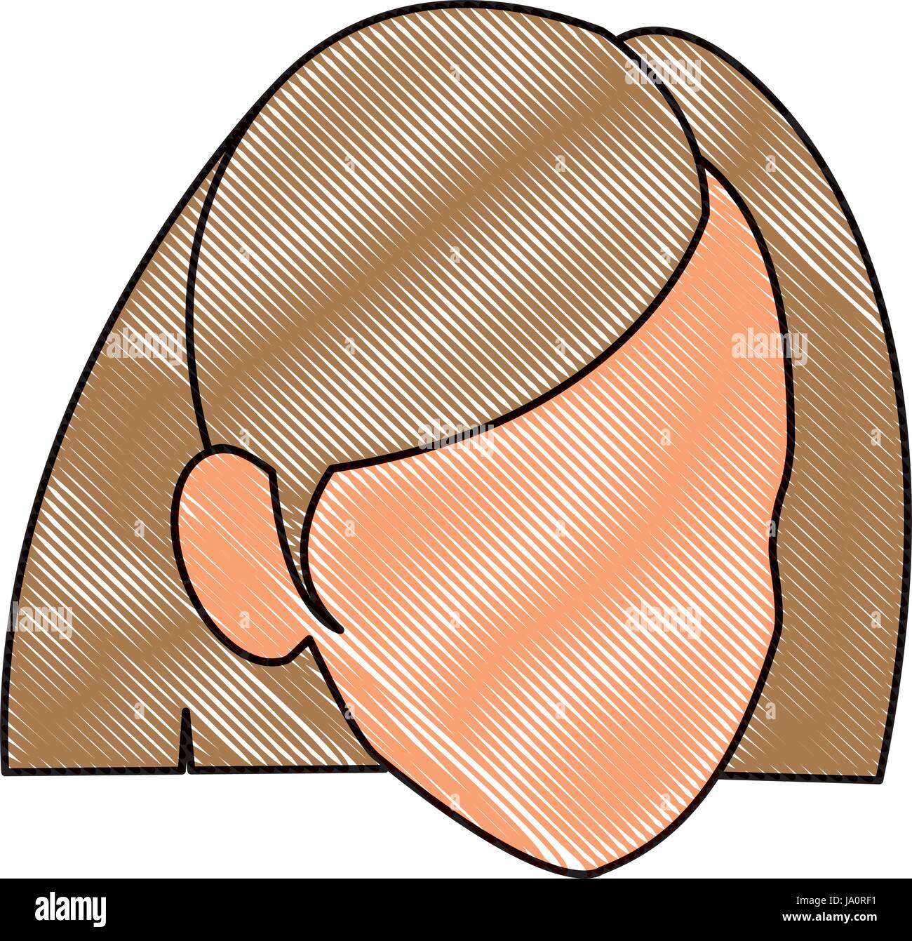 young woman avatar isolated icon Stock Vector Image & Art - Alamy