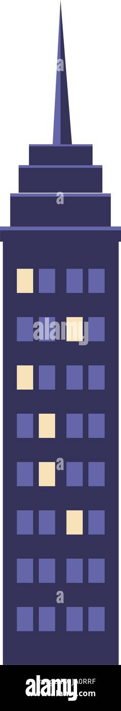 Night office windows Stock Vector Images - Alamy