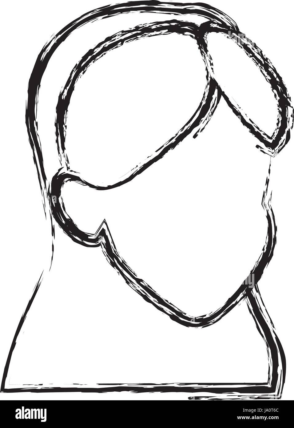 default avatar woman female profile icon Stock Vector Image & Art - Alamy