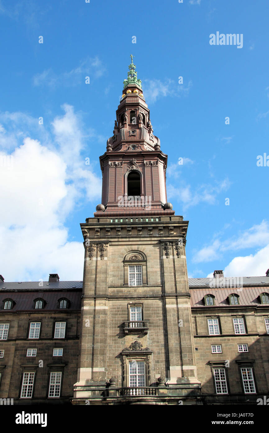 tower, historical, denmark, copenhagen, palace, chateau, castle, tower ...