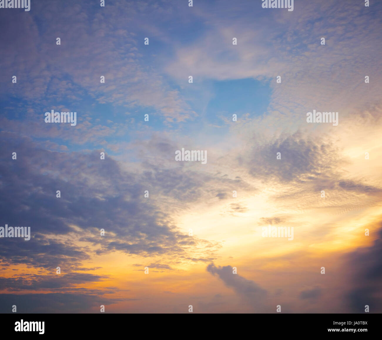 blue, colour, sunset, cloud, sunrise, evening, sunlight, ray, golden ...