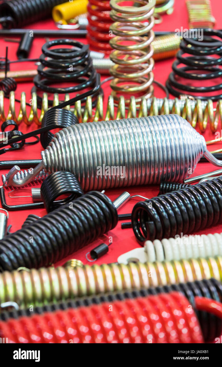 Car springs hi-res stock photography and images - Alamy