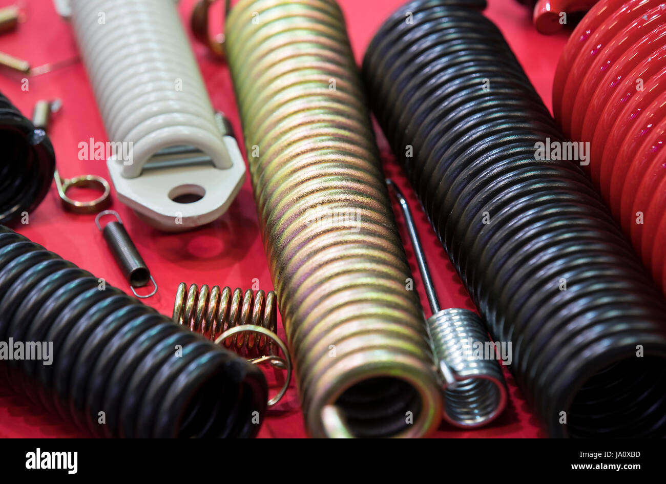 Springs of different sizes hi-res stock photography and images - Alamy