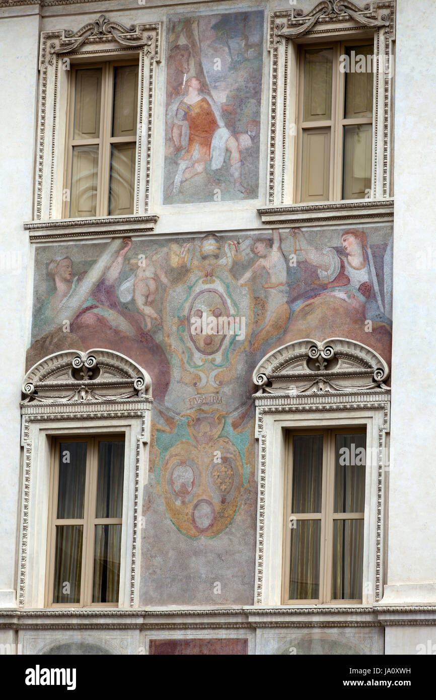 houses, Rome, roma, facade, style of construction, architecture ...