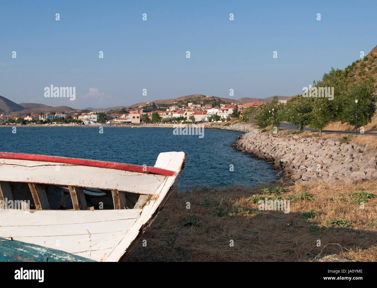 greece, boat, island, rowing boat, sailing boat, sailboat, watercraft ...