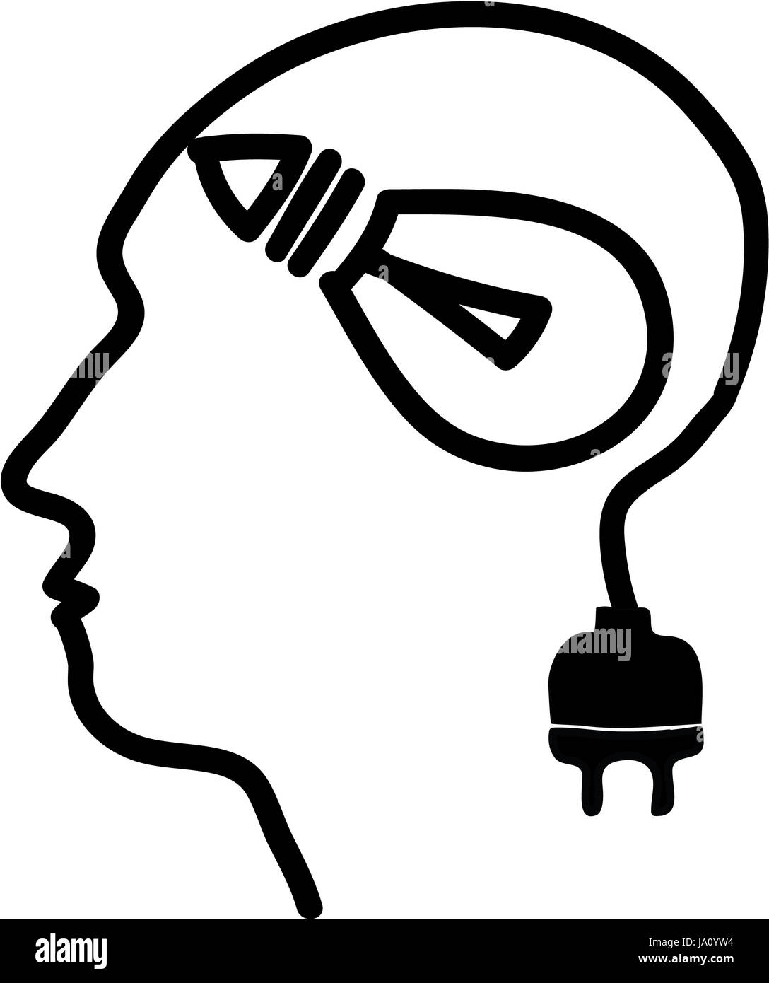 Lamp plug Black and White Stock Photos & Images - Alamy