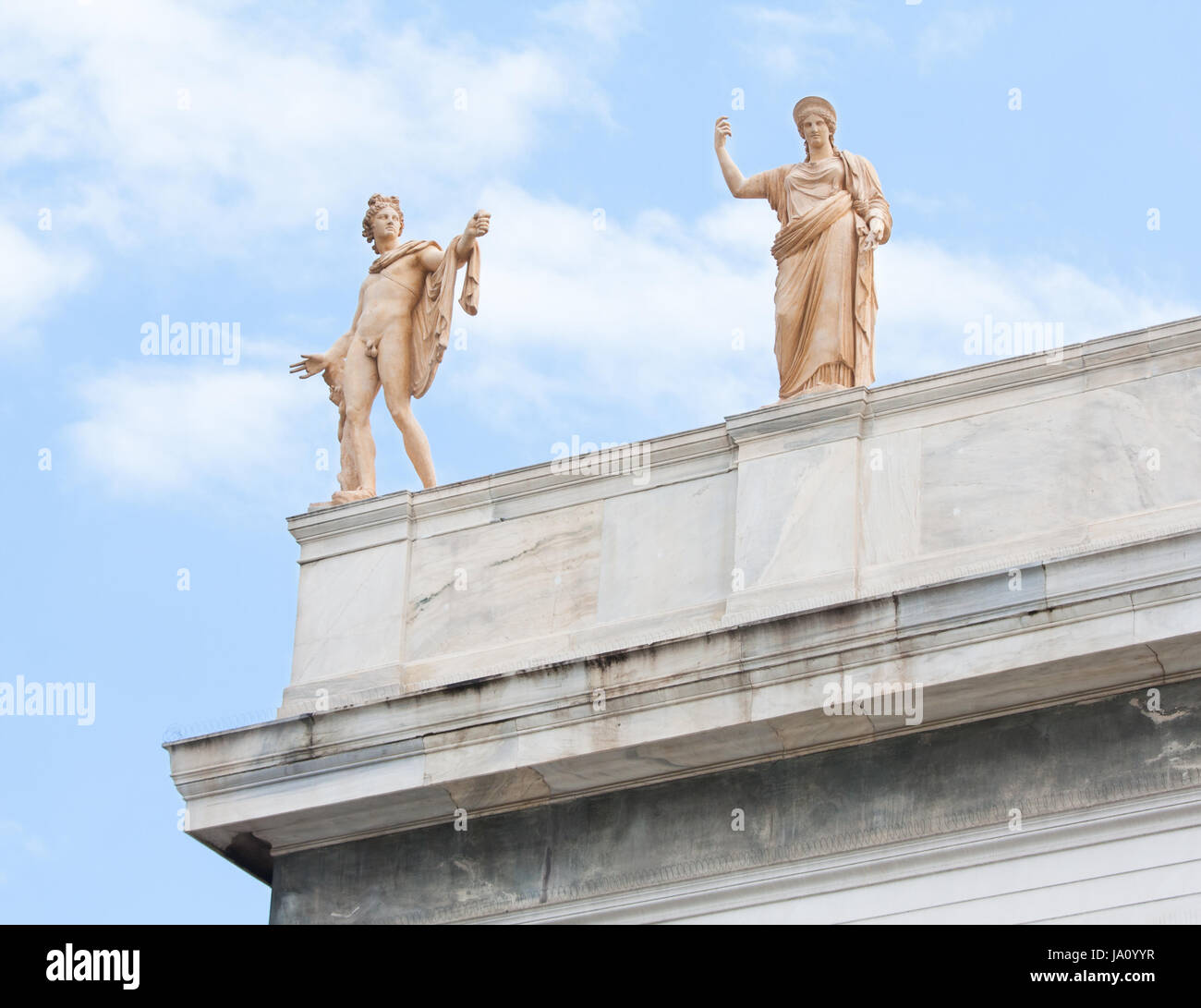 Greek god statues hi-res stock photography and images - Alamy