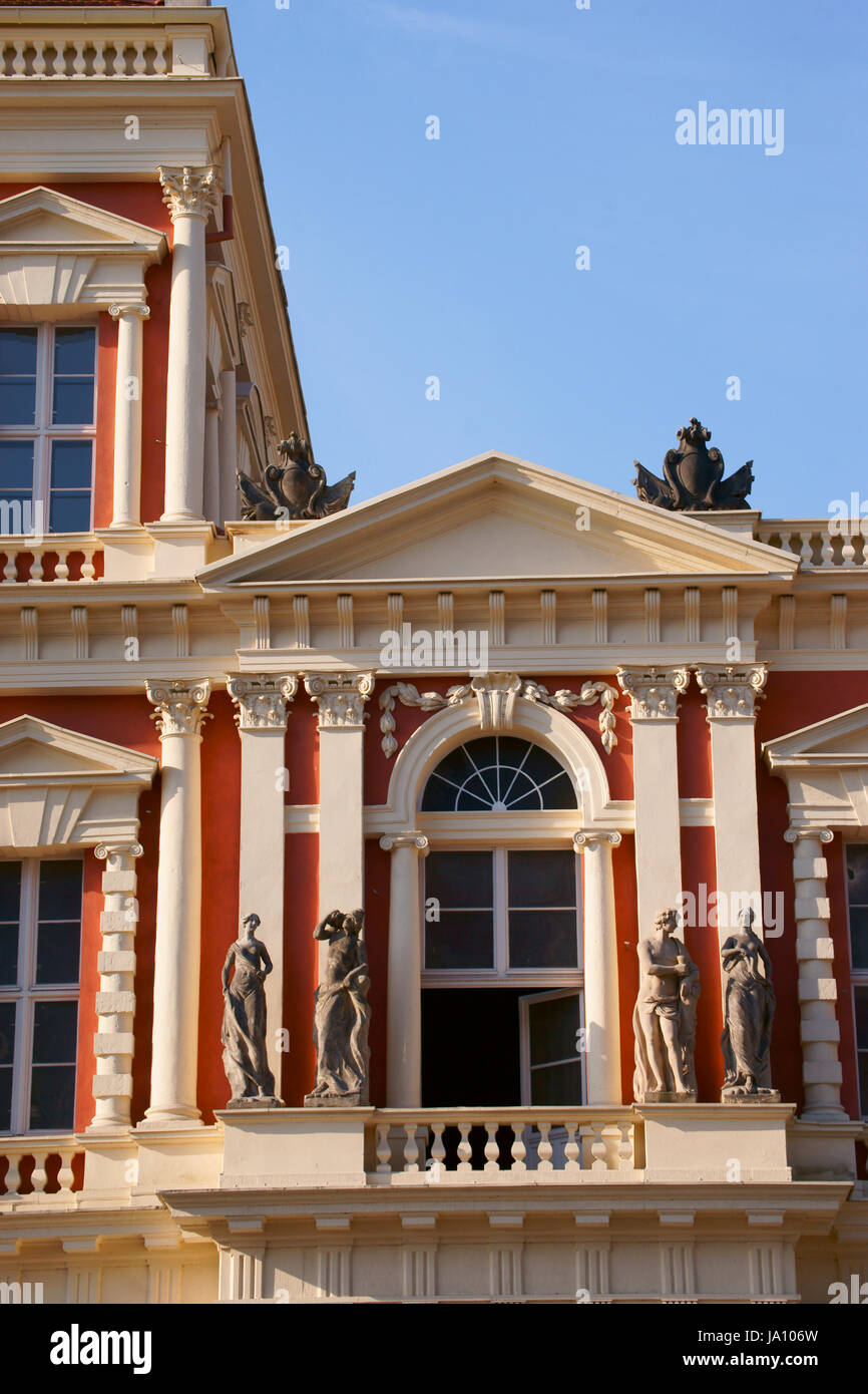 houses, prussian, prussia, width, street, road, detail, houses ...
