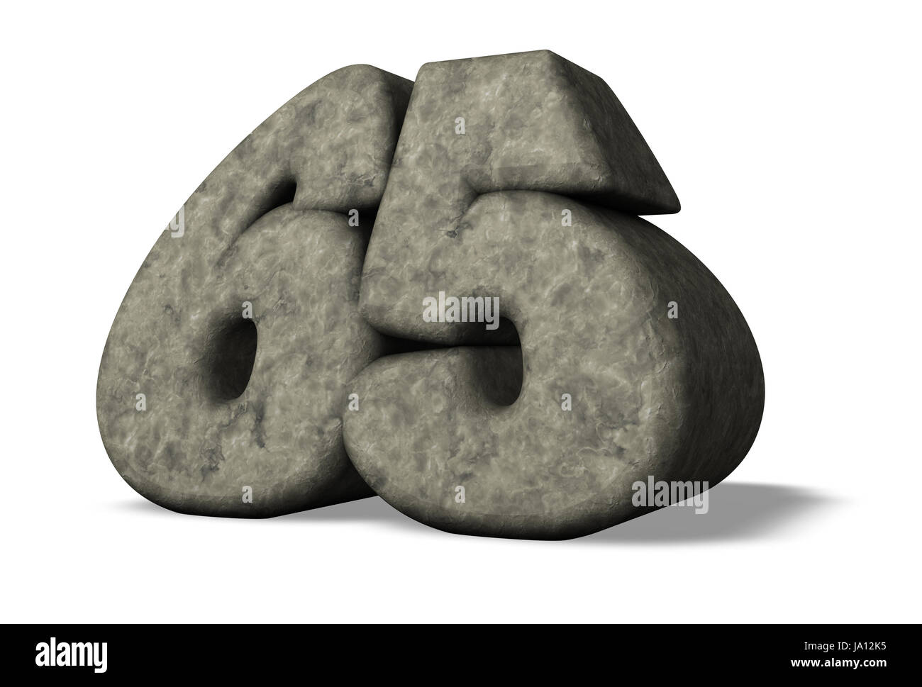 65 number Cut Out Stock Images & Pictures - Alamy