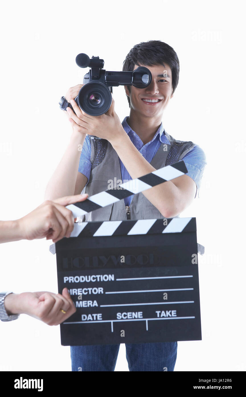 camera business man Stock Photo - Alamy