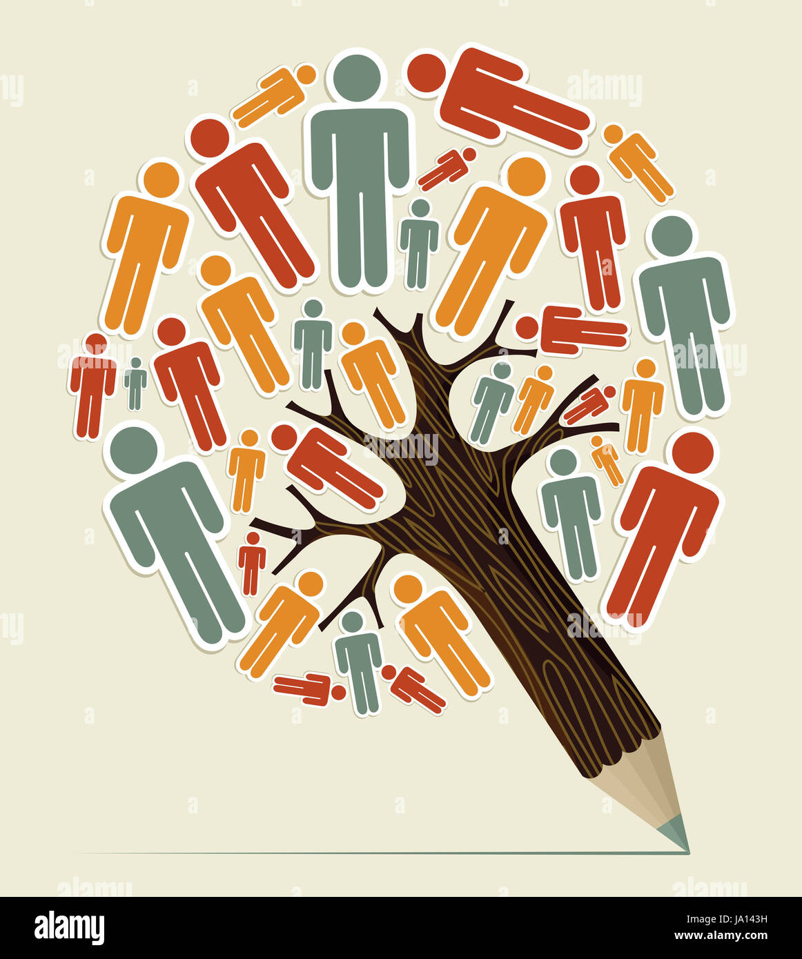 Family tree man symbols icon hi-res stock photography and images - Alamy