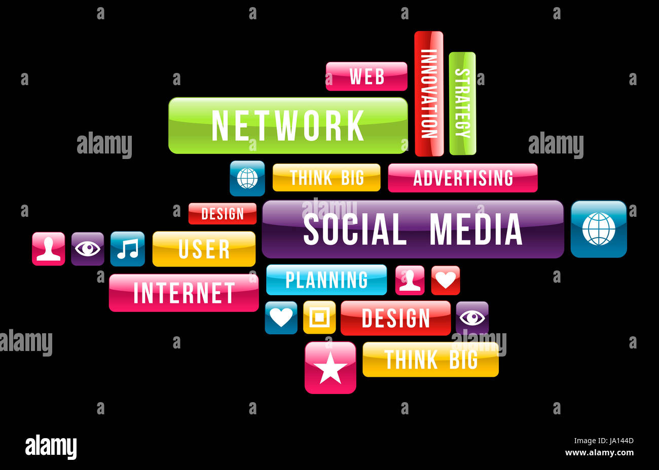 strategy, social, model, design, project, concept, plan, draft, it ...